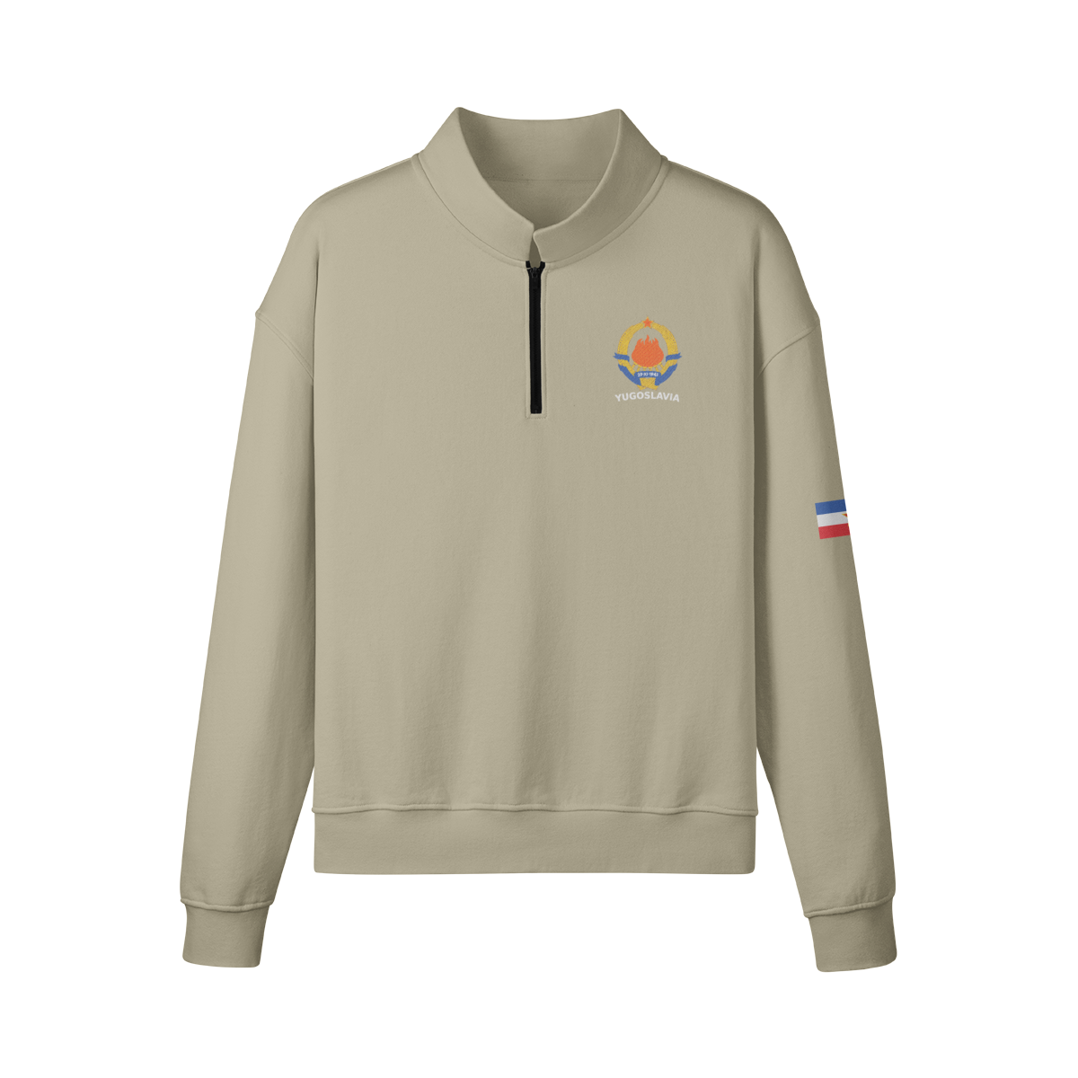 Sweater with Emblem of Yugoslavia (Embroidery) – Yugowave